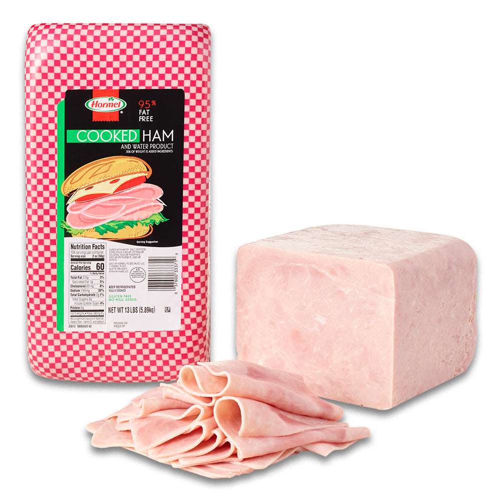 20306942. DELI COOKED HAM 35% - HORMEL 2/13LB – viandersales